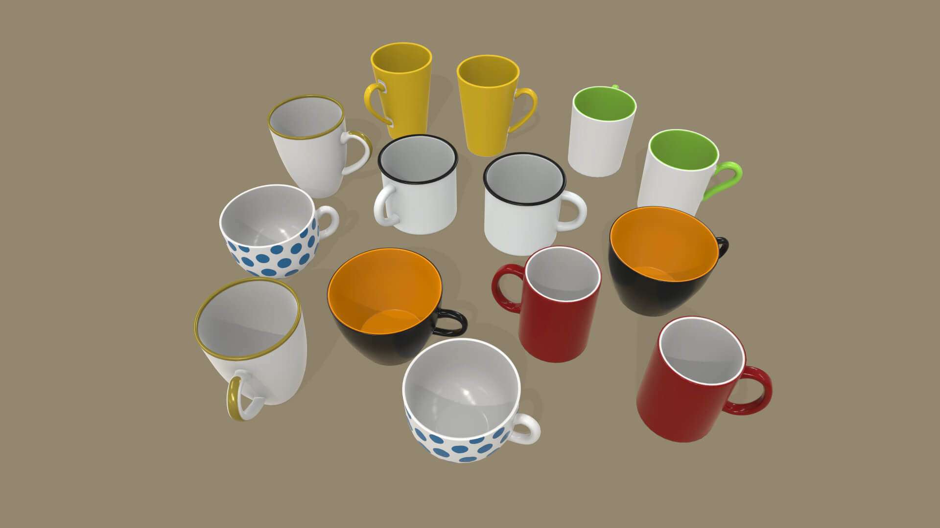 Tableware - 3D Model by AshMesh