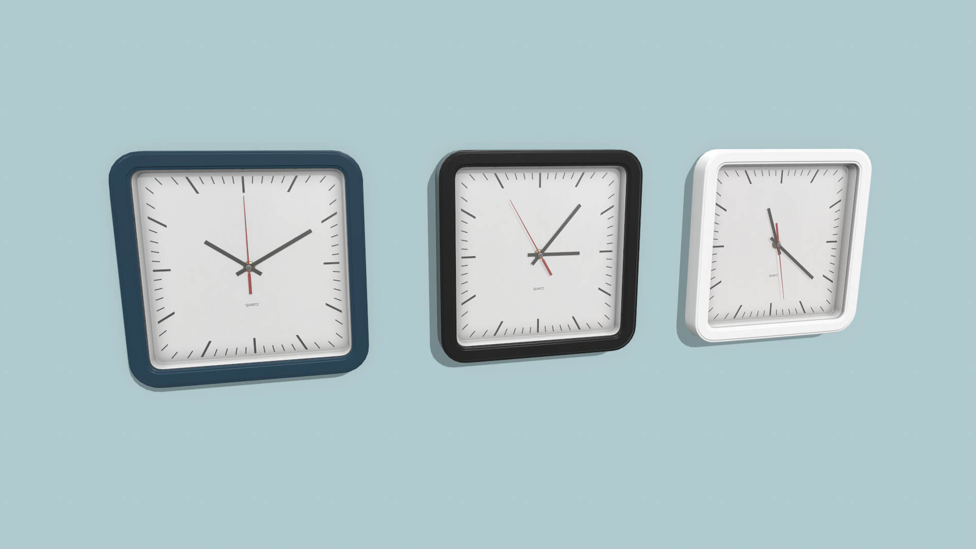 Wall Clock - 3D Model by AshMesh