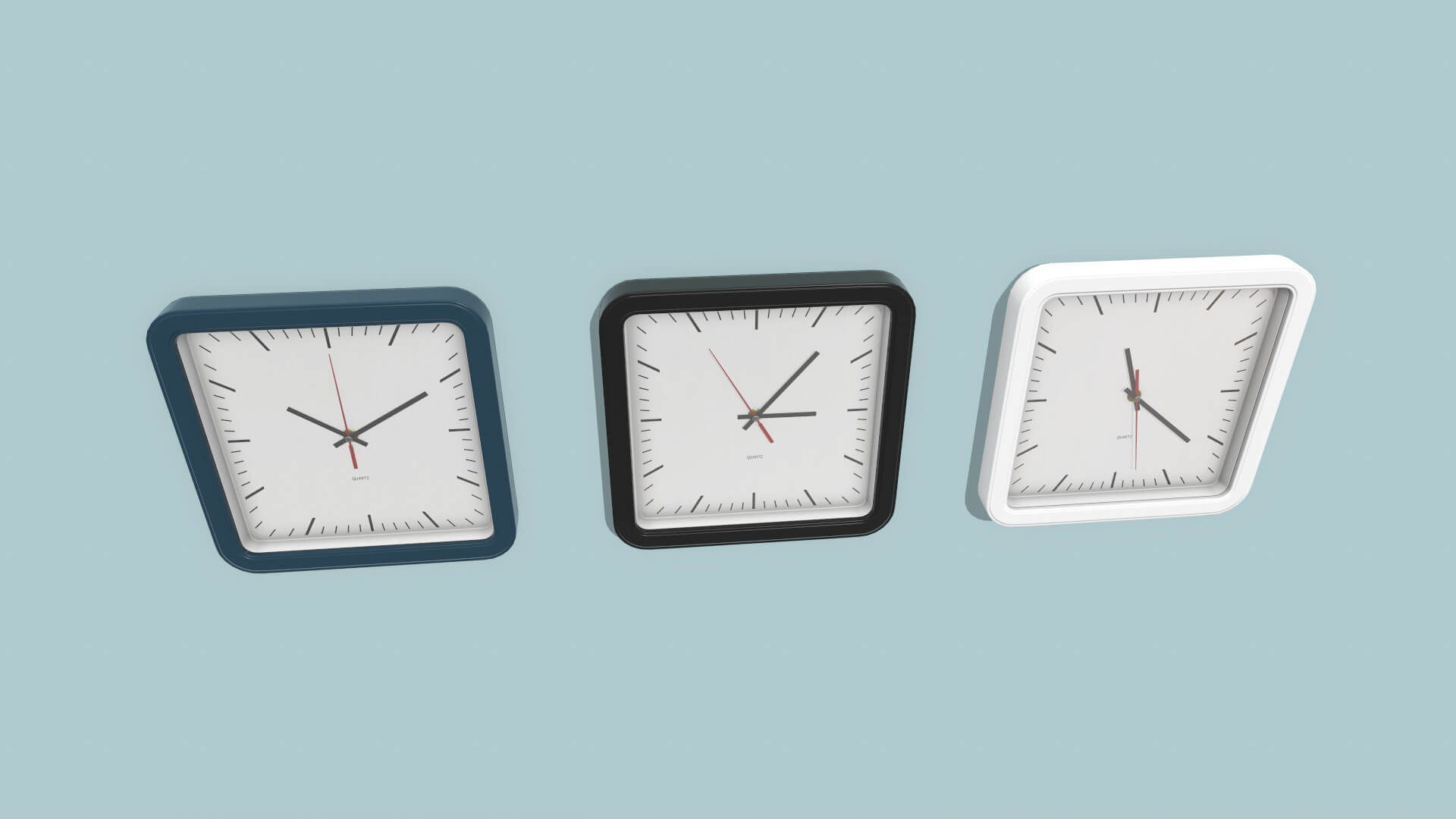 Wall Clock - 3D Model by AshMesh