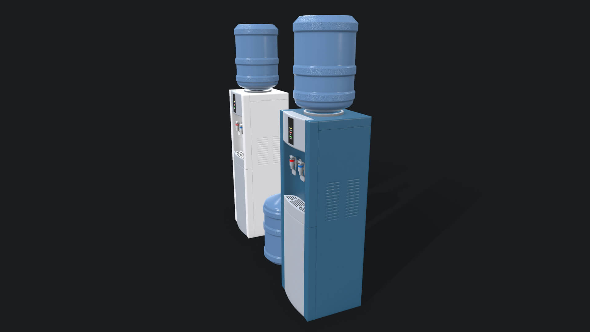 Water Cooler - 3D Model by AshMesh