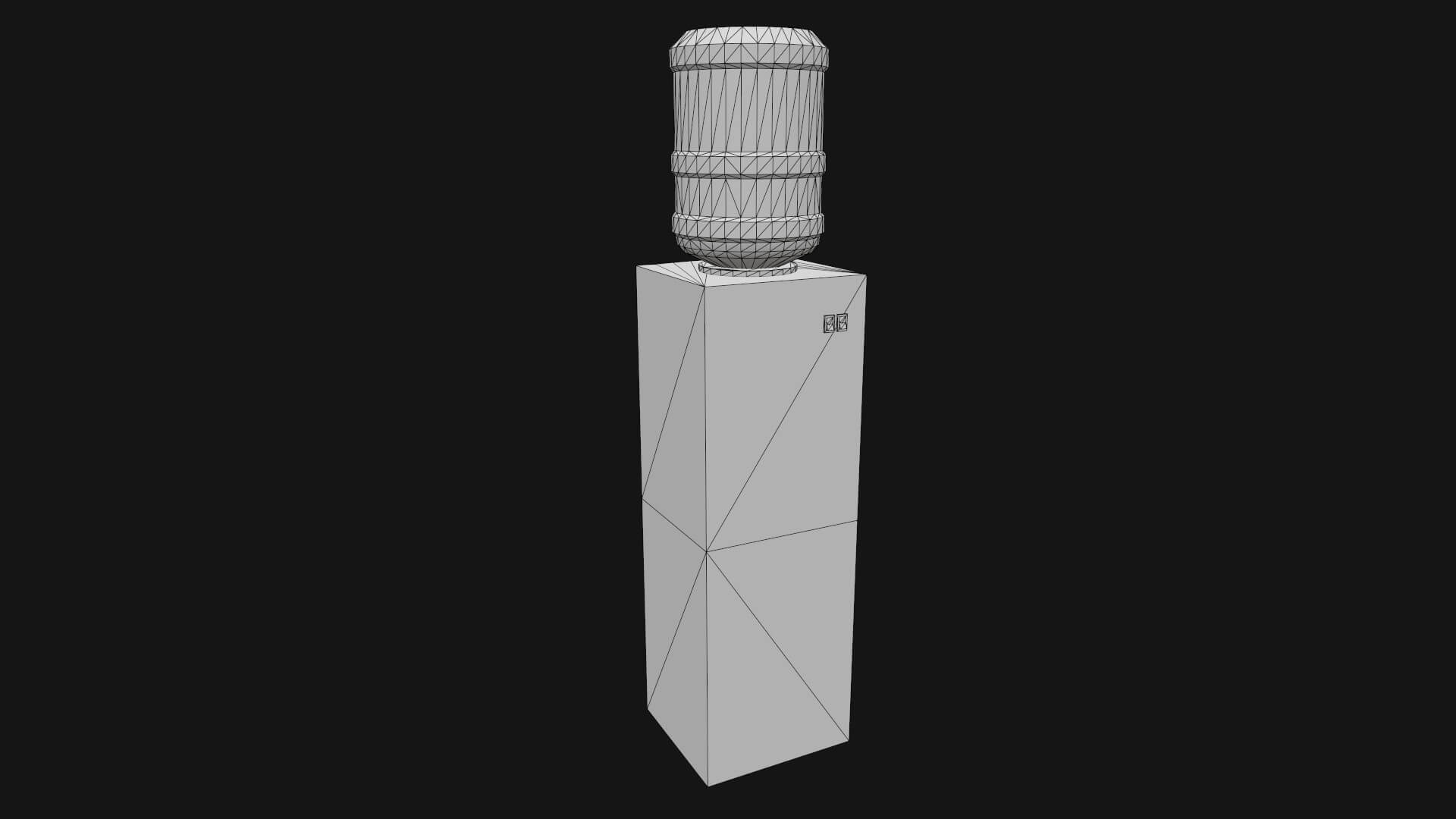 Water Cooler - 3D Model by AshMesh