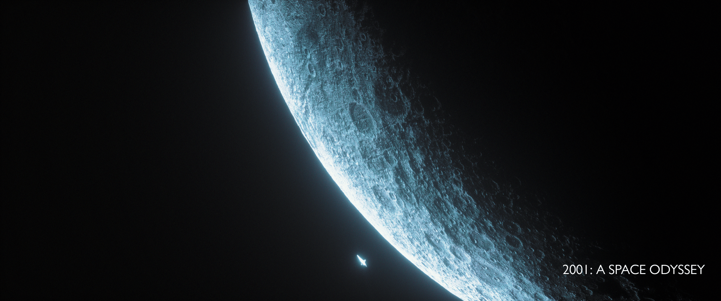 2001 A SPACE ODYSSEY - MOON AND SHUTTLE 3D Render | RenderHub Gallery