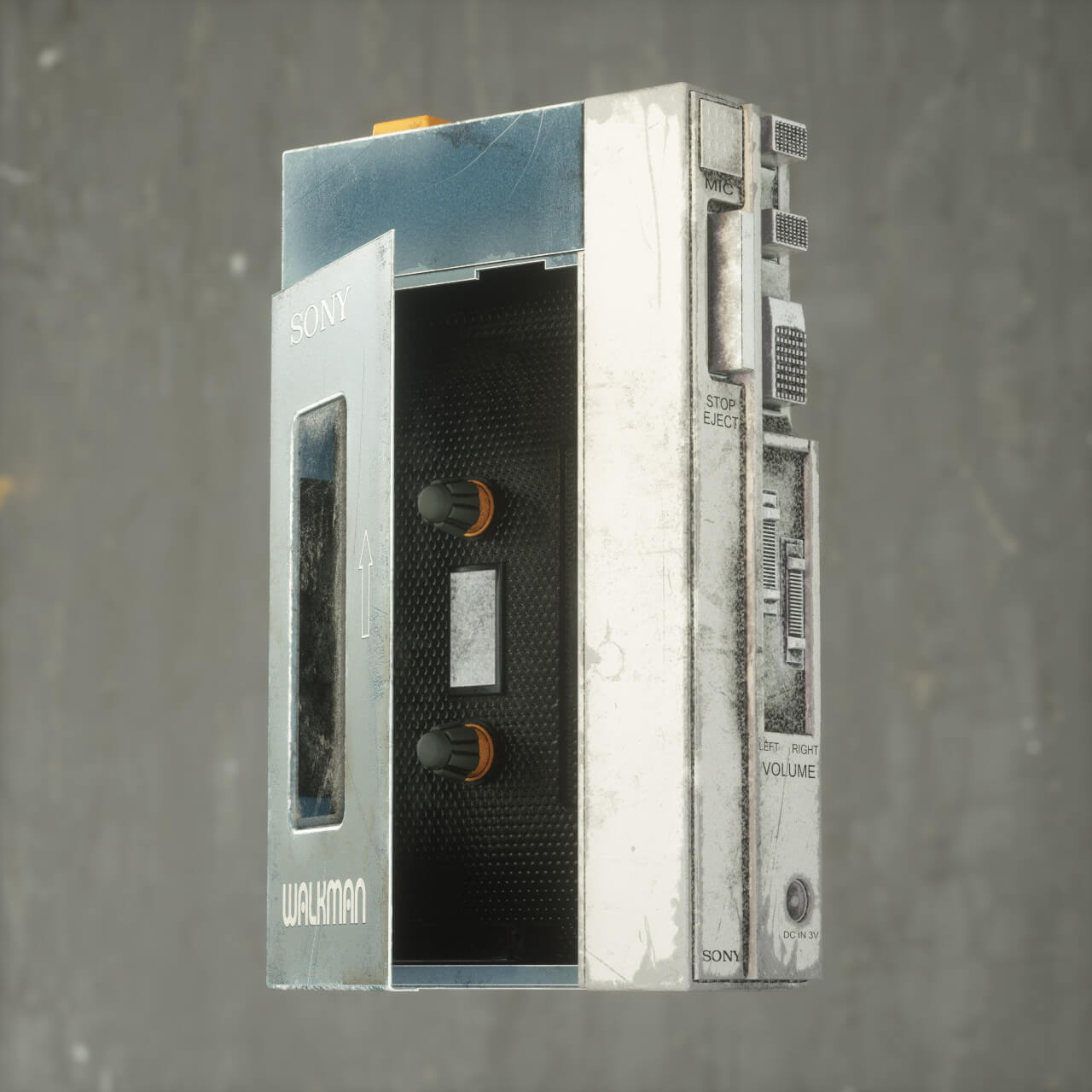 Sony Walkman TPS-L2 3D Model by asiry