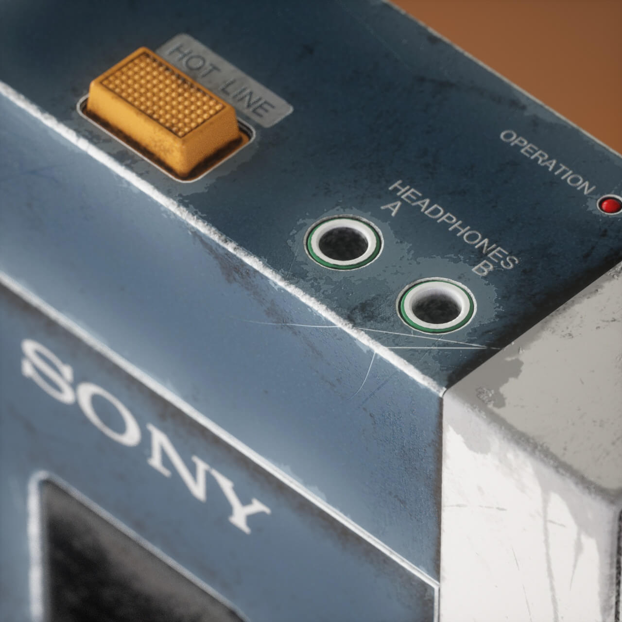 Sony Walkman TPS-L2 3D Model by asiry