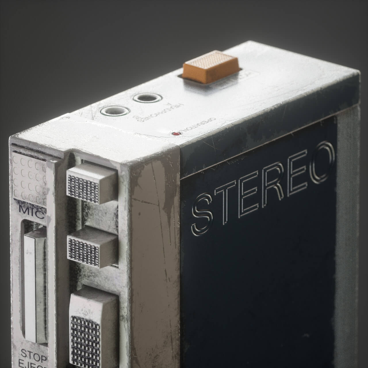 Sony Walkman TPS-L2 3D Model by asiry