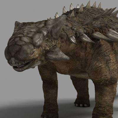 Ankylosaurus - 3D Model by Astil