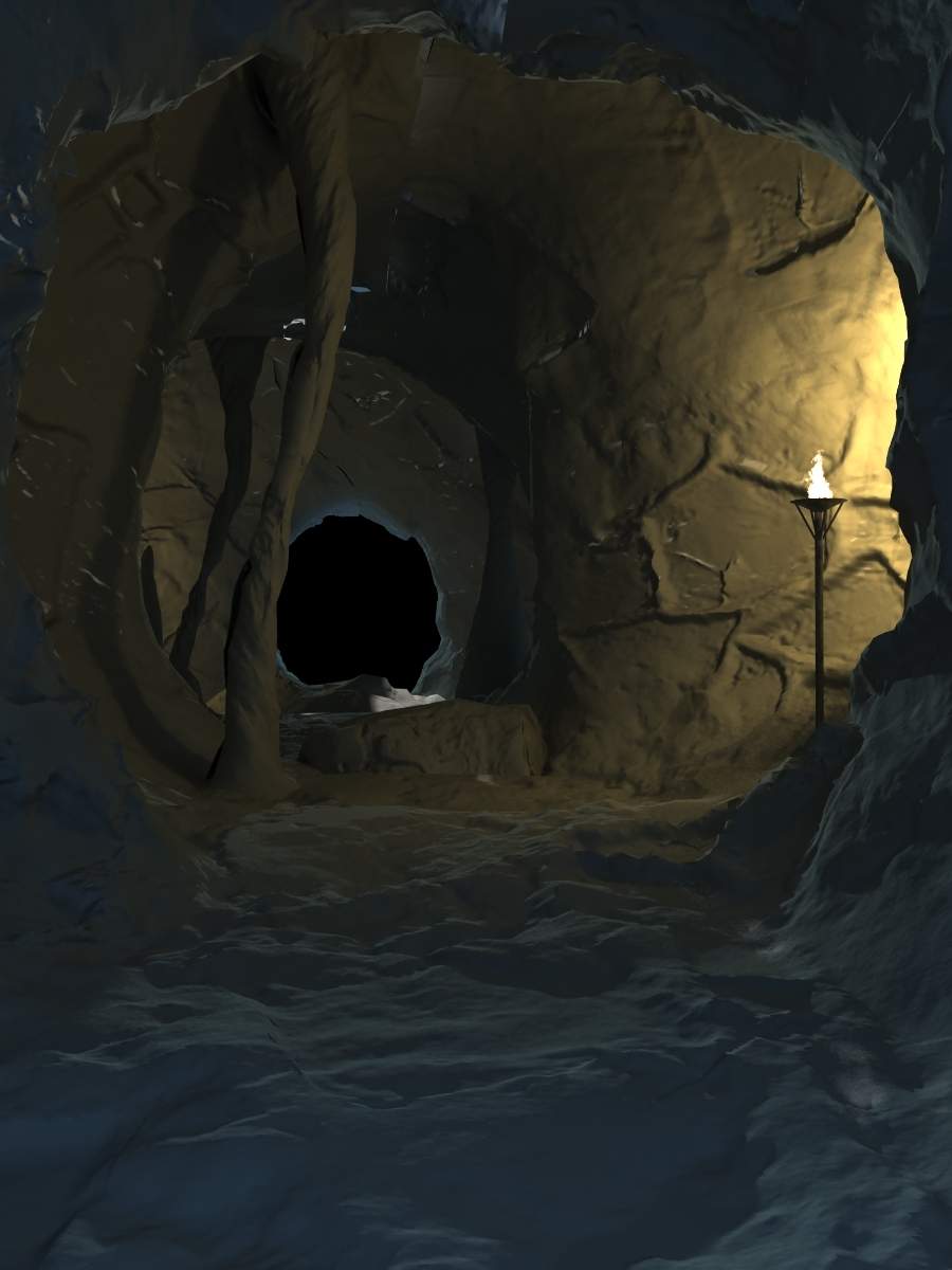 Cave - 3D Model by Astil