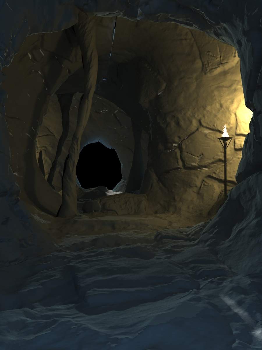 Cave - 3D Model by Astil