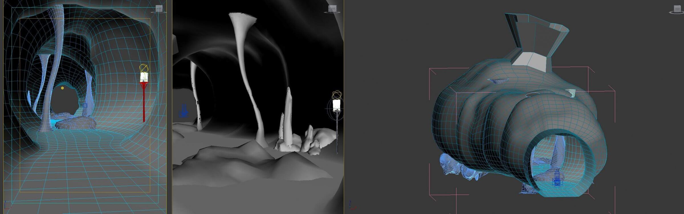 Cave - 3D Model by Astil