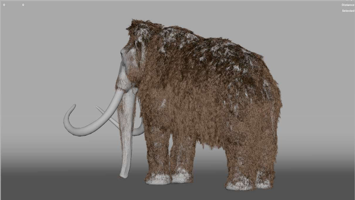 Mammoth - 3D Model by Astil