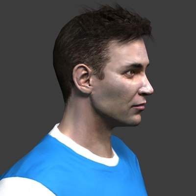 Soccer Player - 3D Model by Astil