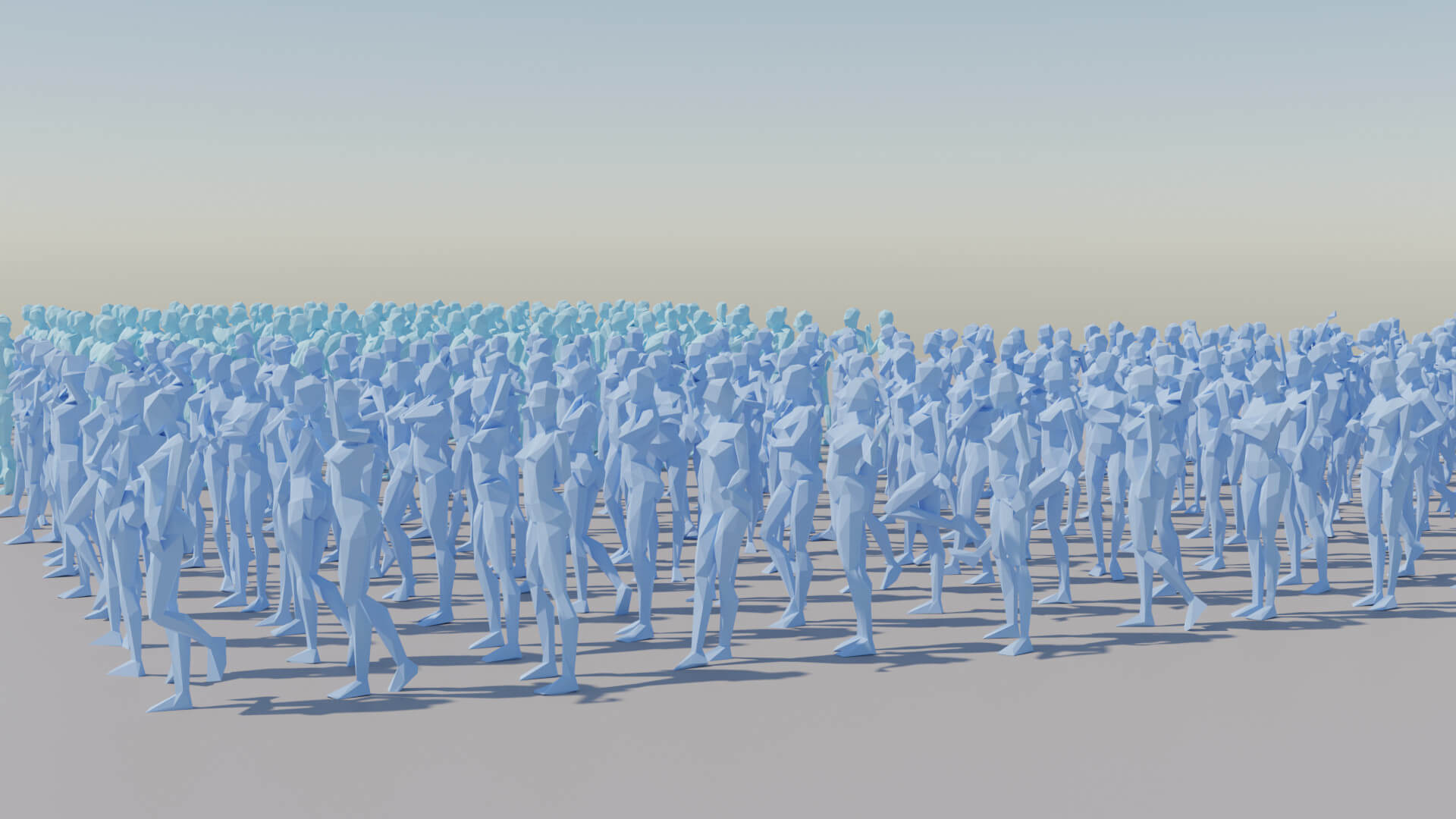 300 Low Poly Pose Collection - 3D Model by atn87