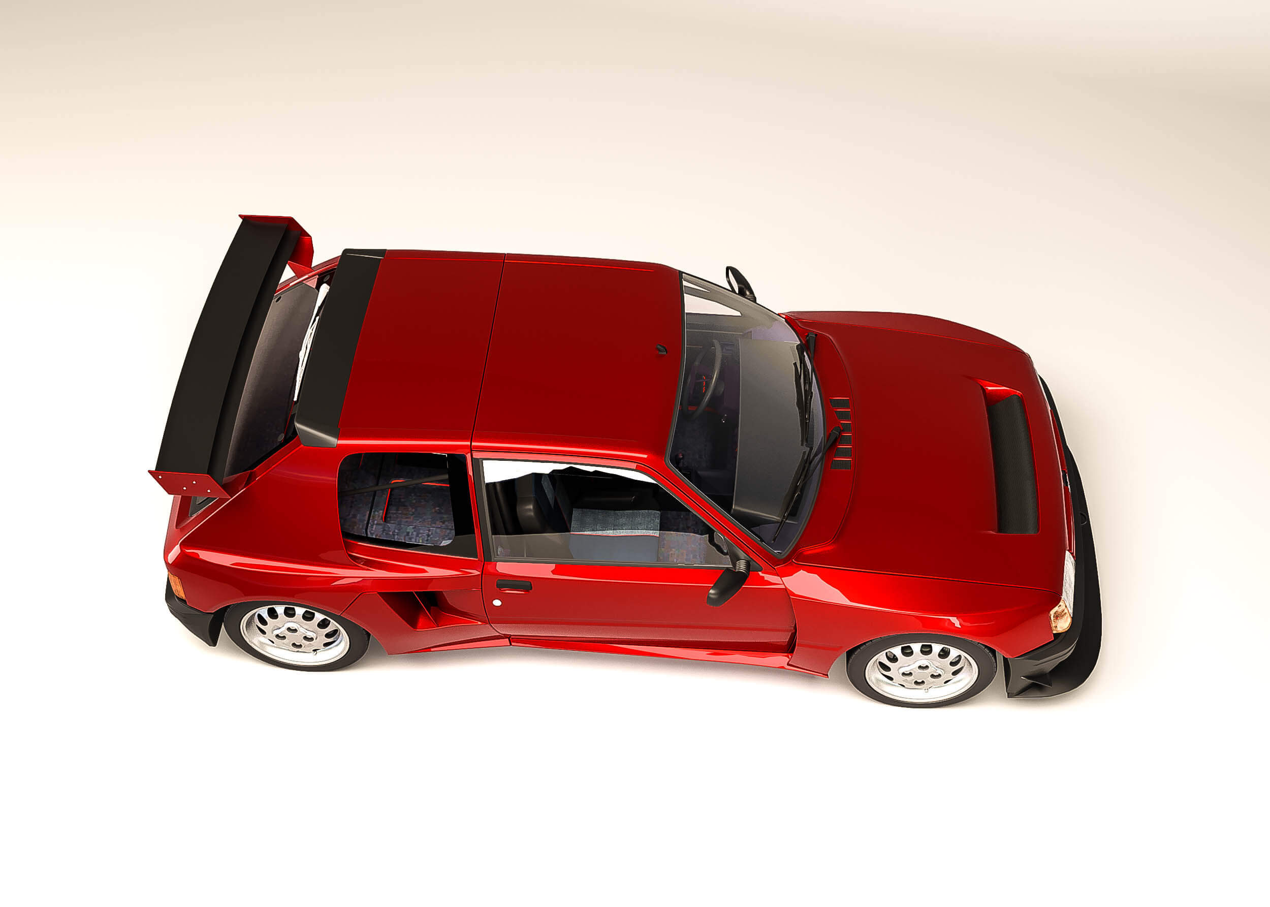 Peugeot 205 GTI Race 1984 - 3D Model by aur2l