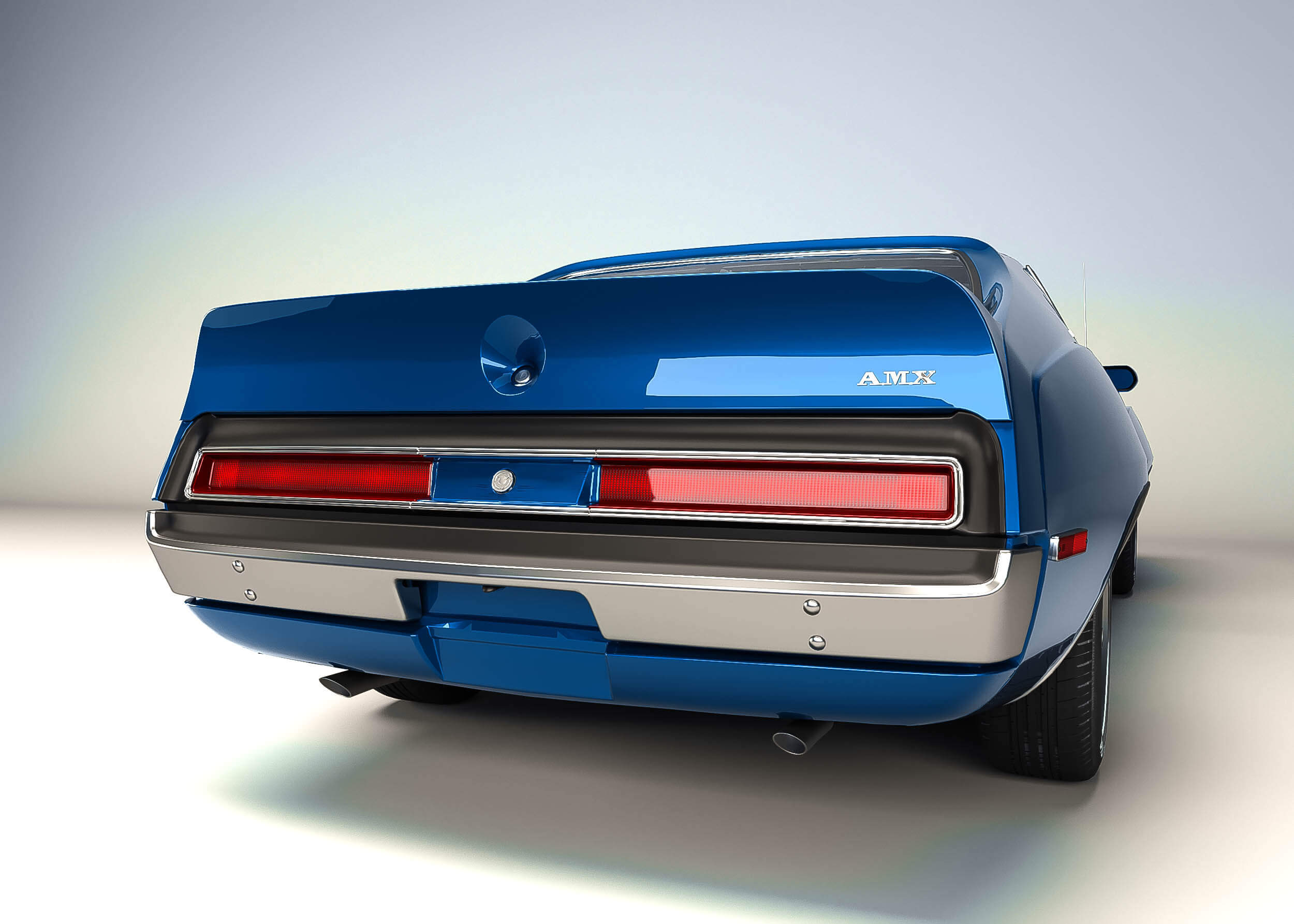 AMC Javelin 1971 - 3D Model by aur2l