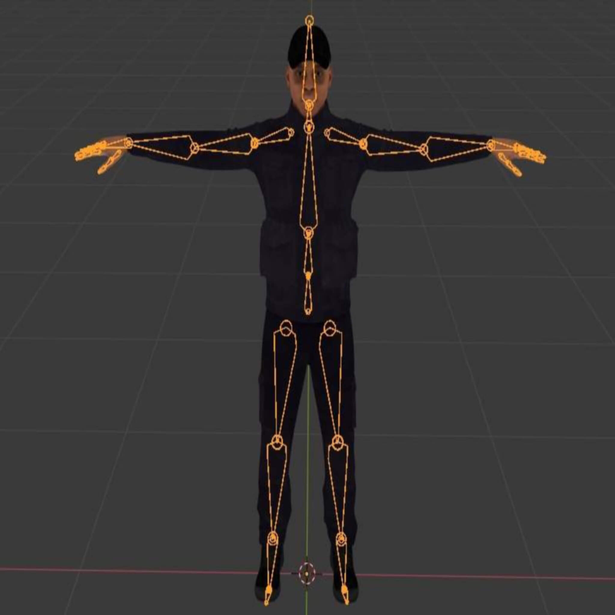 David Male Character - 3D Model by aurelien