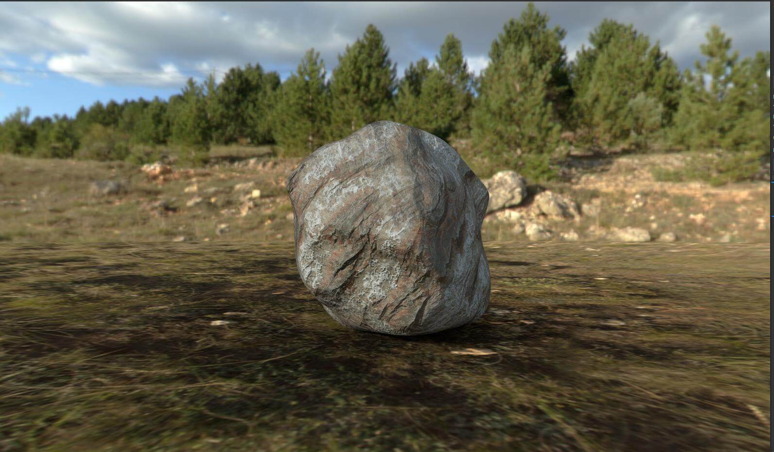 Rocks Alien 3D Render | RenderHub Gallery