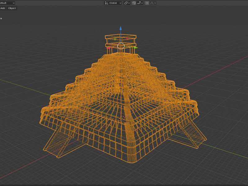 Mayan Temples - Free 3D Model by aurelien