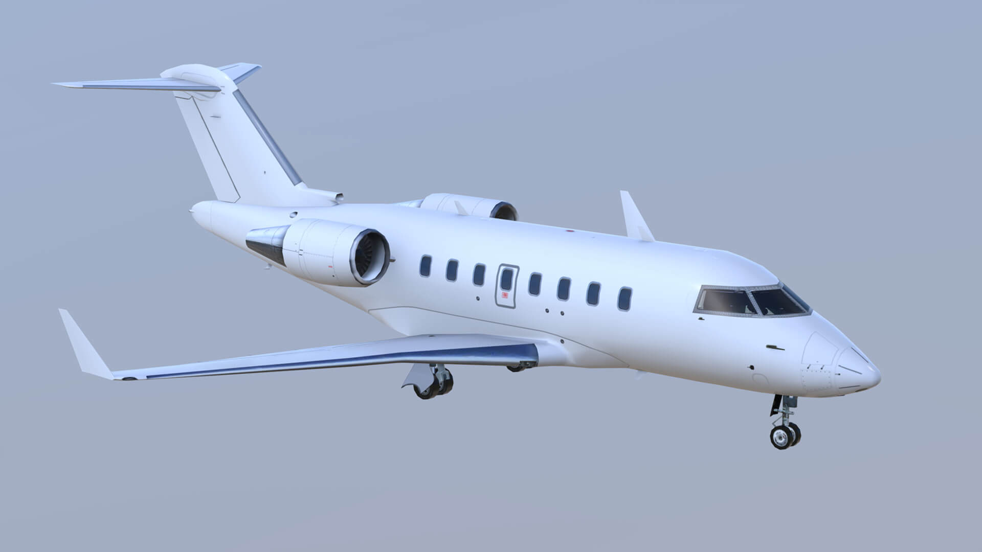 Bombardier Challenger CL-604/605 3D Model by Autoflex