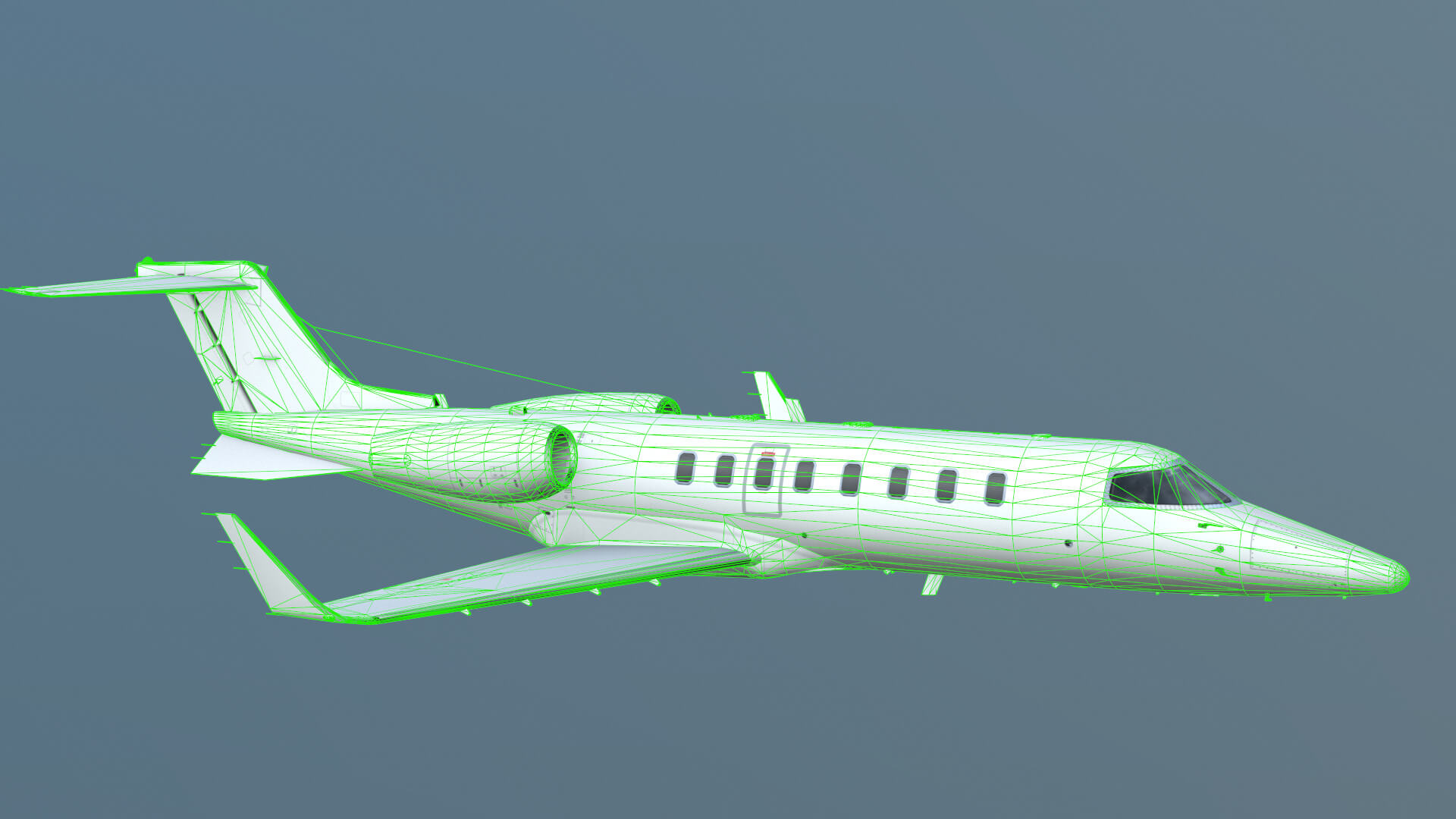 Bombardier Learjet 45 - 3D Model by Autoflex