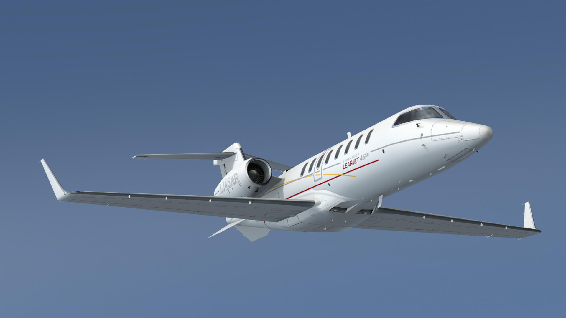 Bombardier Learjet 45XR - 3D Model by Autoflex