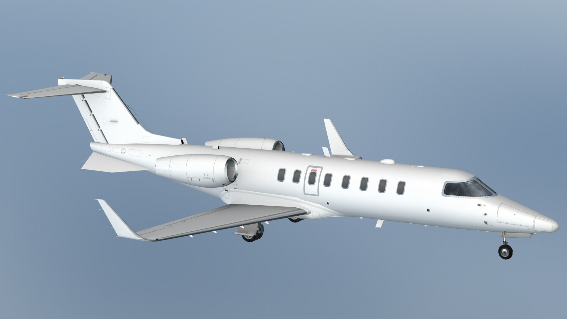 Bombardier Learjet 45XR - 3D Model by Autoflex