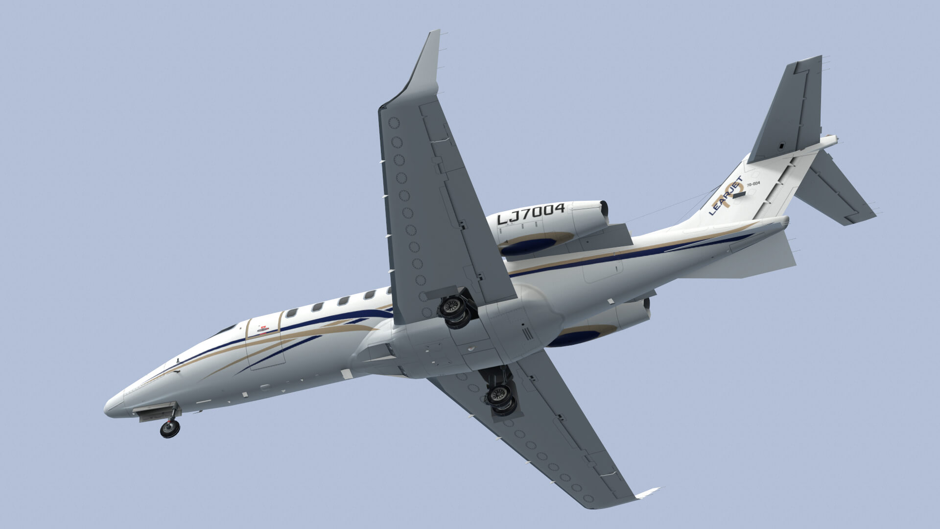 Bombardier Learjet 70 - 3D Model by Autoflex