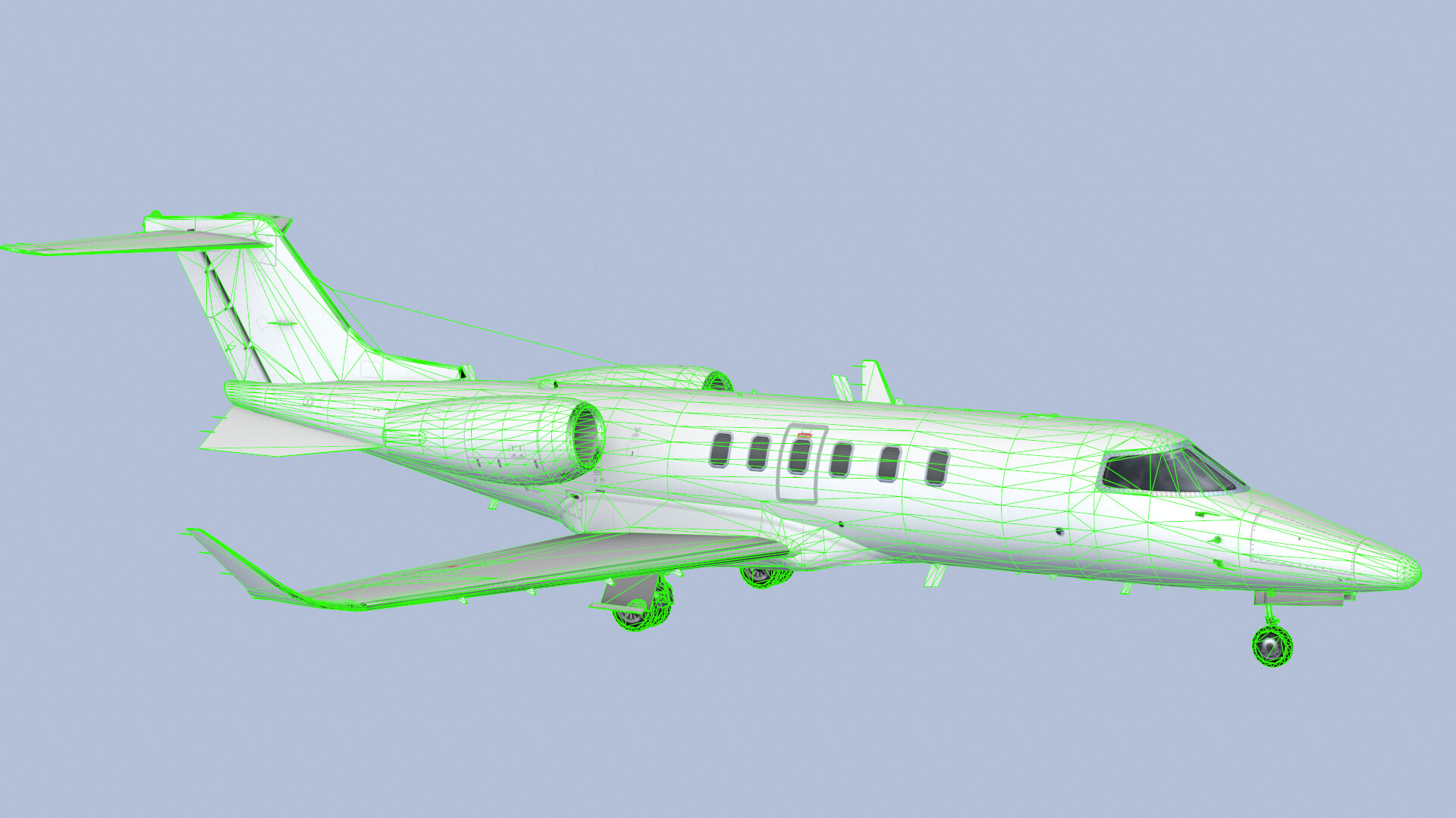 Bombardier Learjet 70 - 3D Model by Autoflex