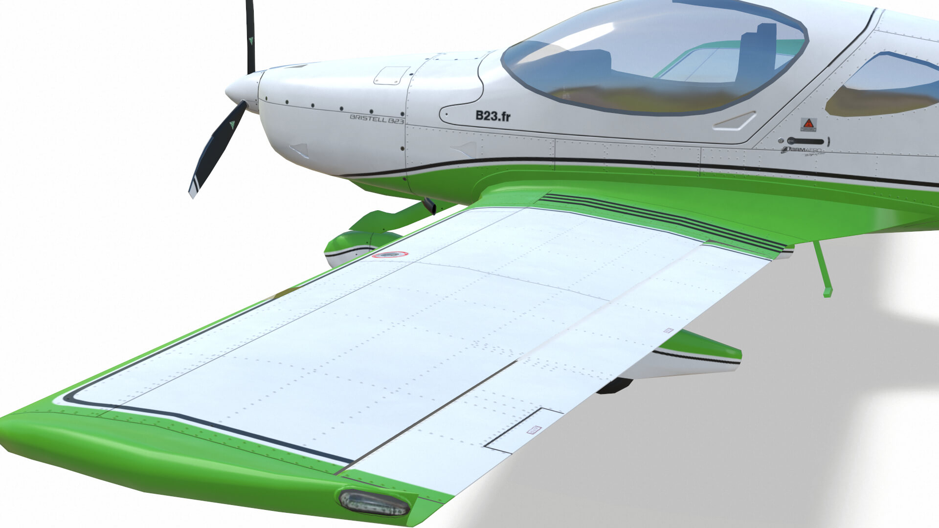 Bristell B23 - 3D Model by Autoflex
