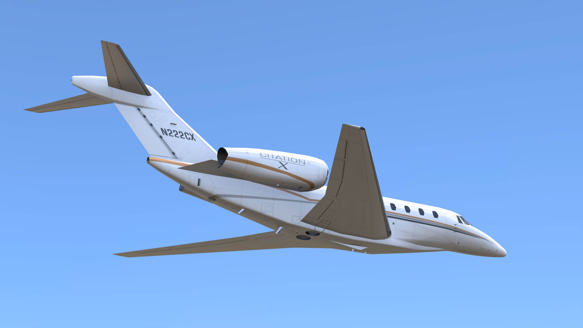 Cessna 750 Citation X - 3D Model by Autoflex