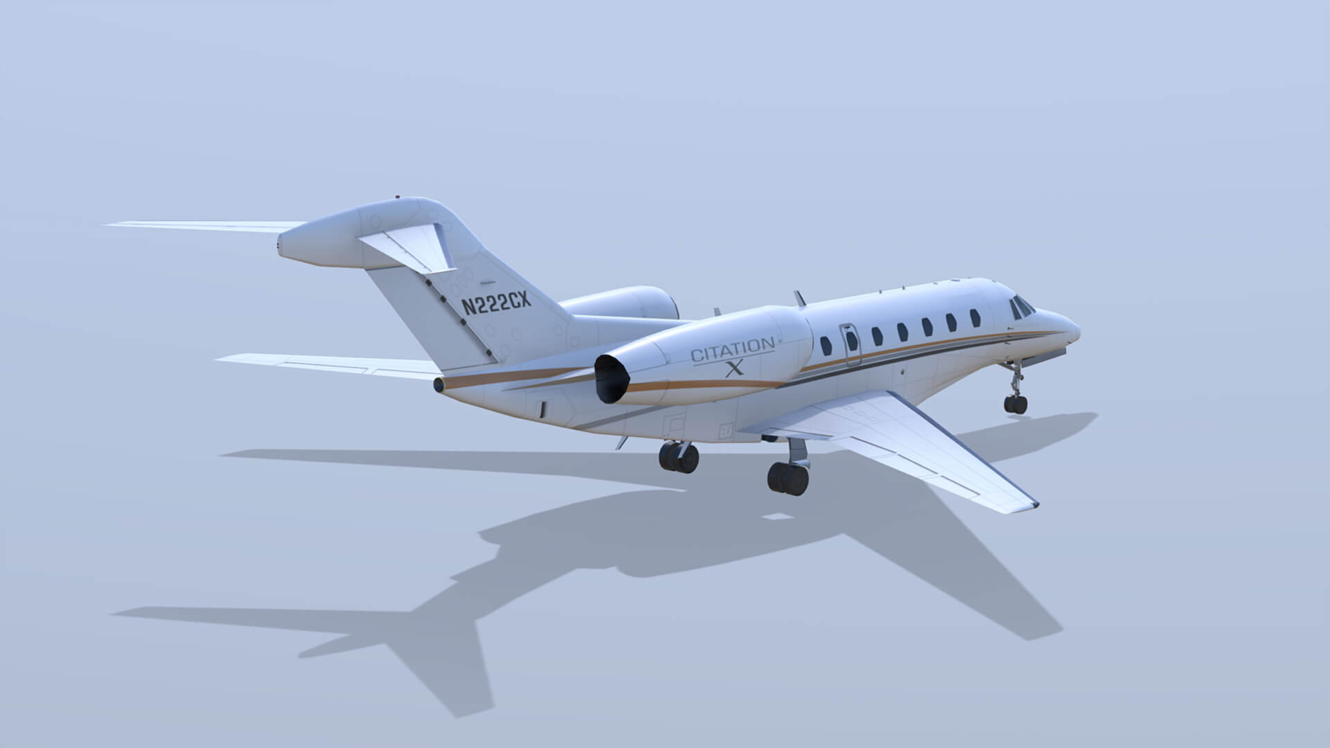 Cessna 750 Citation X - 3D Model by Autoflex