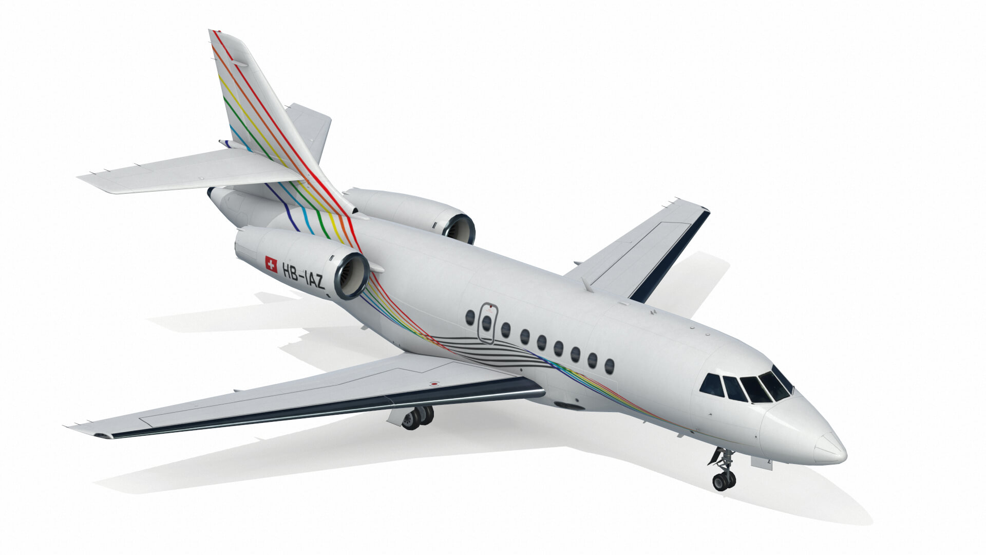 Dassault Falcon 2000 - 3D Model by Autoflex