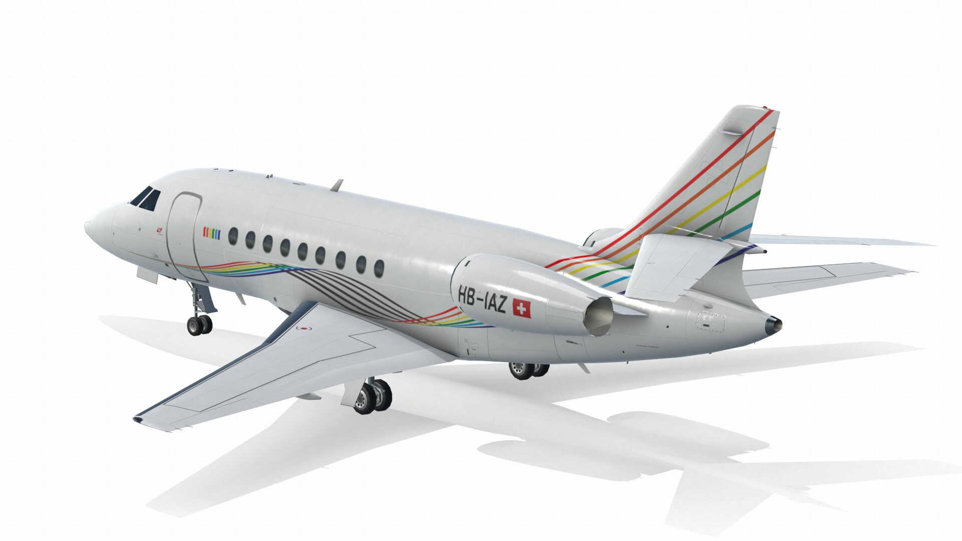 Dassault Falcon 2000 - 3D Model by Autoflex