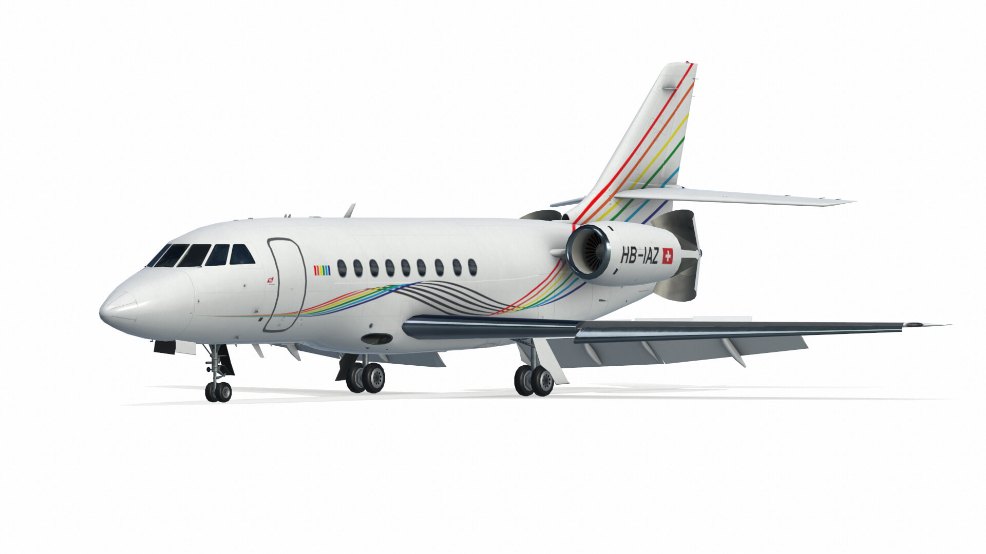 Dassault Falcon 2000 - 3D Model by Autoflex
