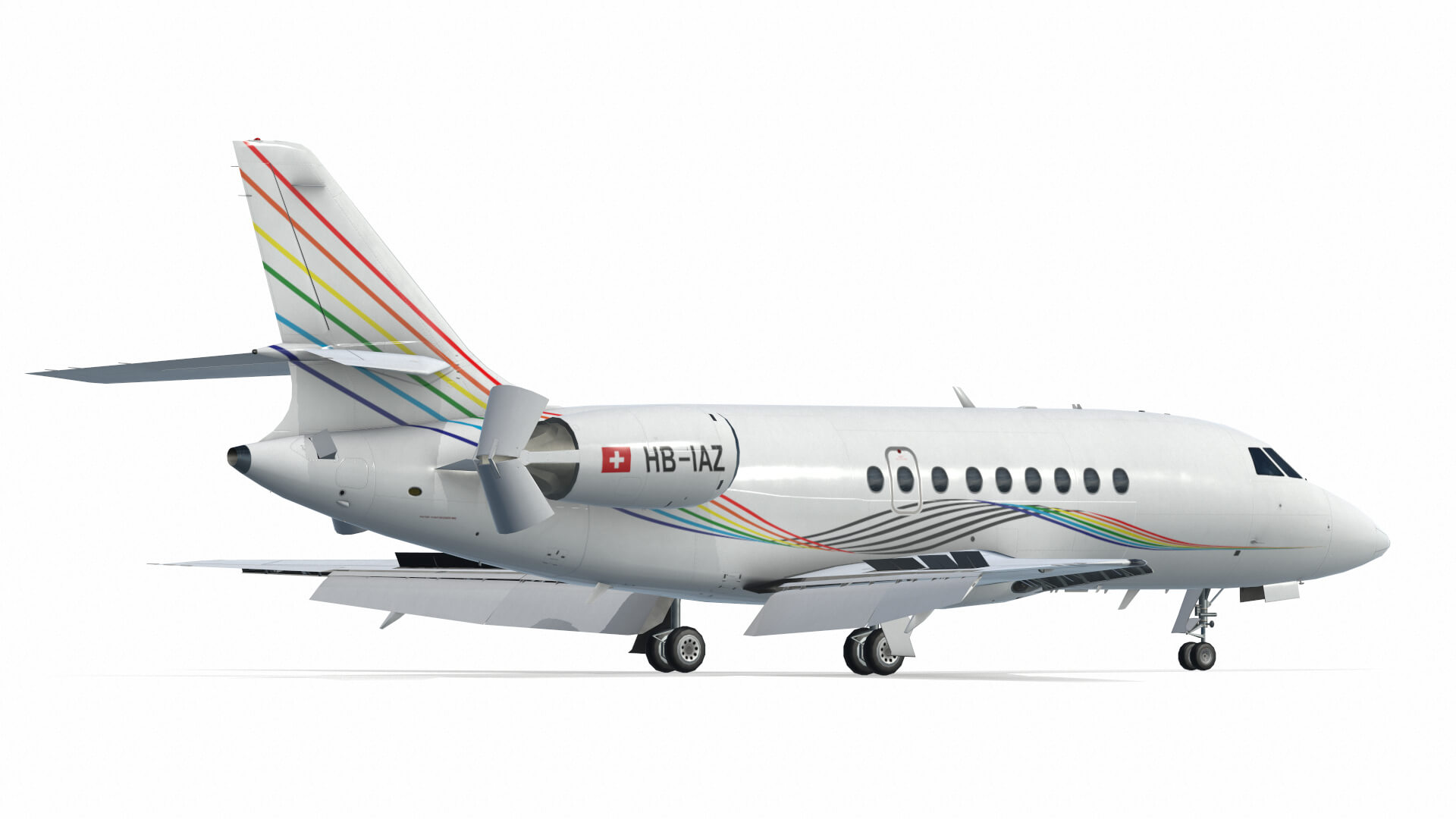 Dassault Falcon 2000 - 3D Model by Autoflex