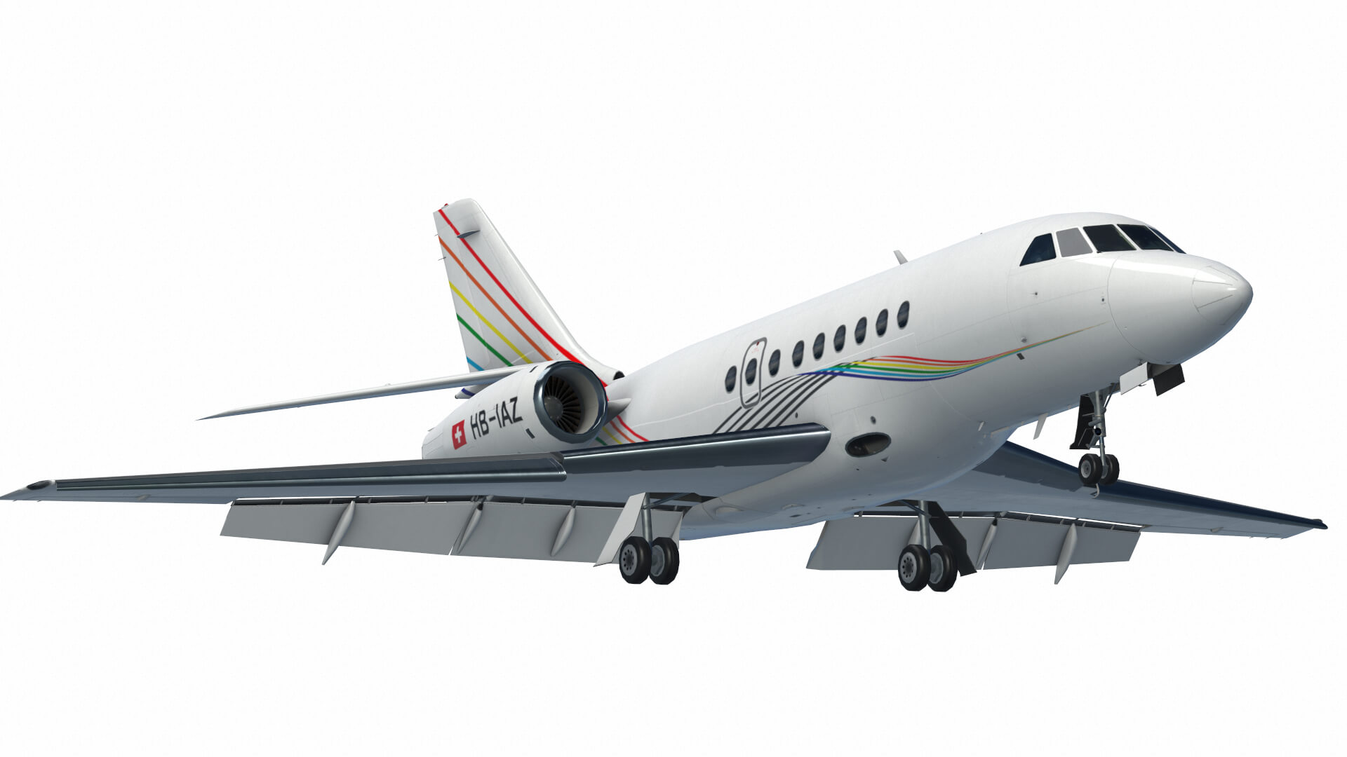 Dassault Falcon 2000 - 3D Model by Autoflex