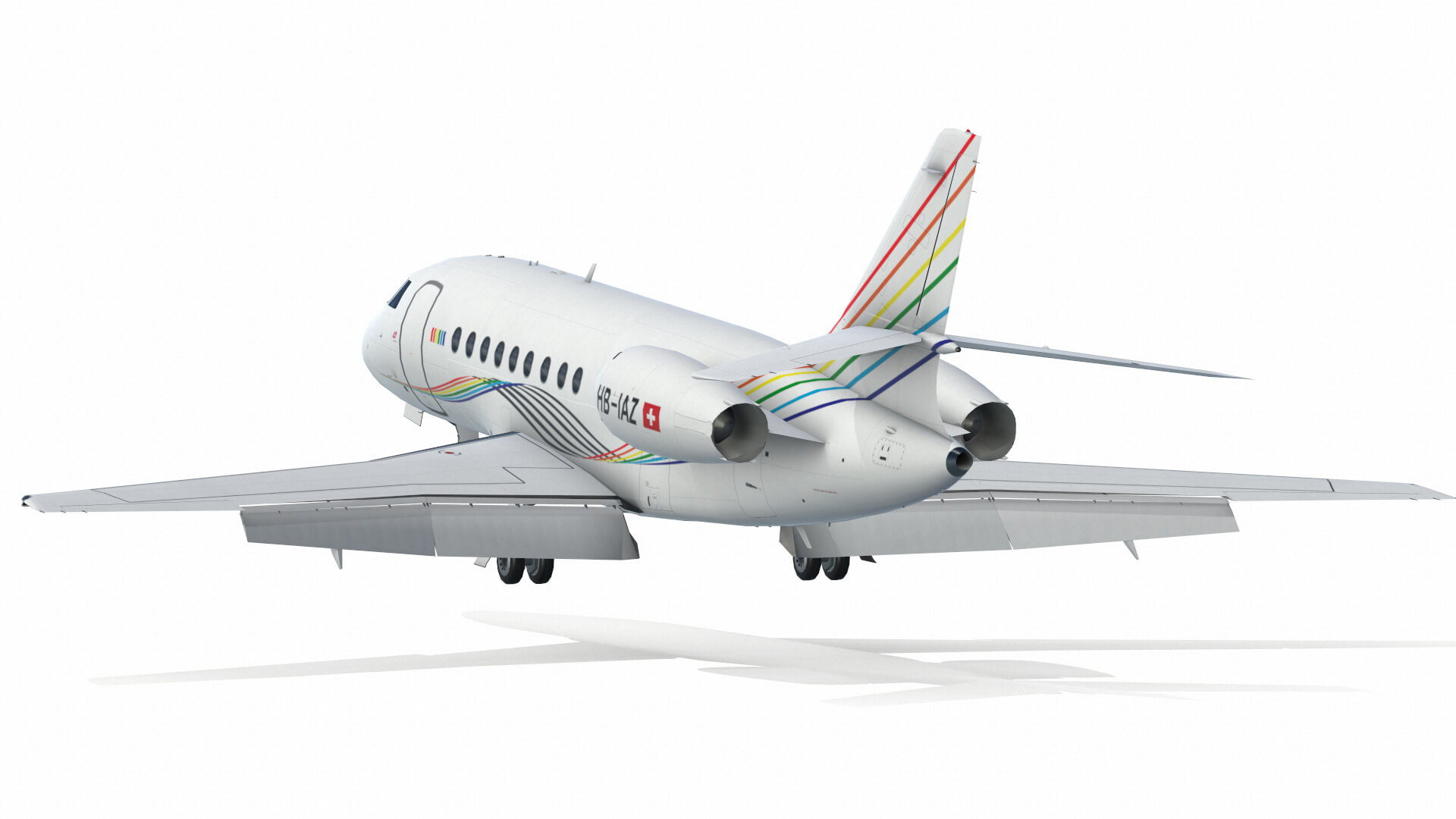 Dassault Falcon 2000 - 3D Model by Autoflex