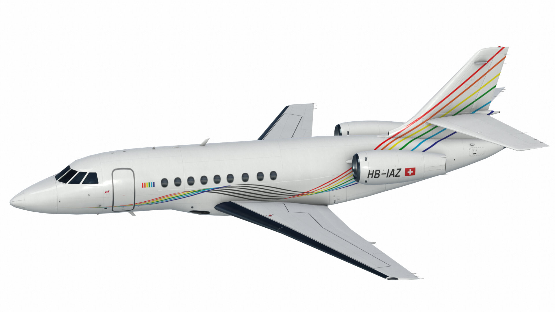 Dassault Falcon 2000 - 3D Model by Autoflex