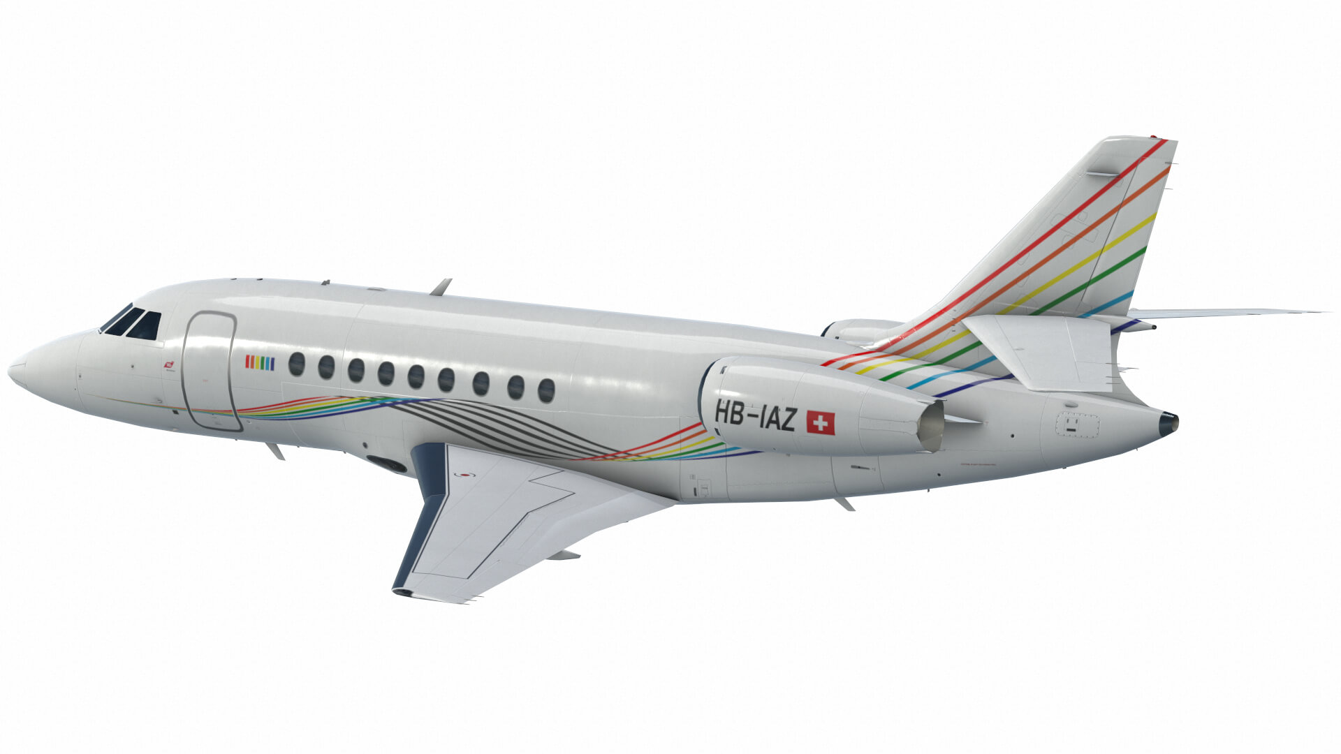 Dassault Falcon 2000 - 3D Model by Autoflex