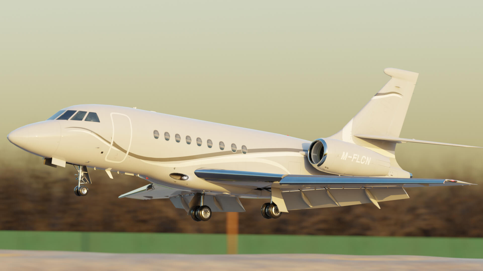 Dassault Falcon 2000EX - 3D Model by Autoflex