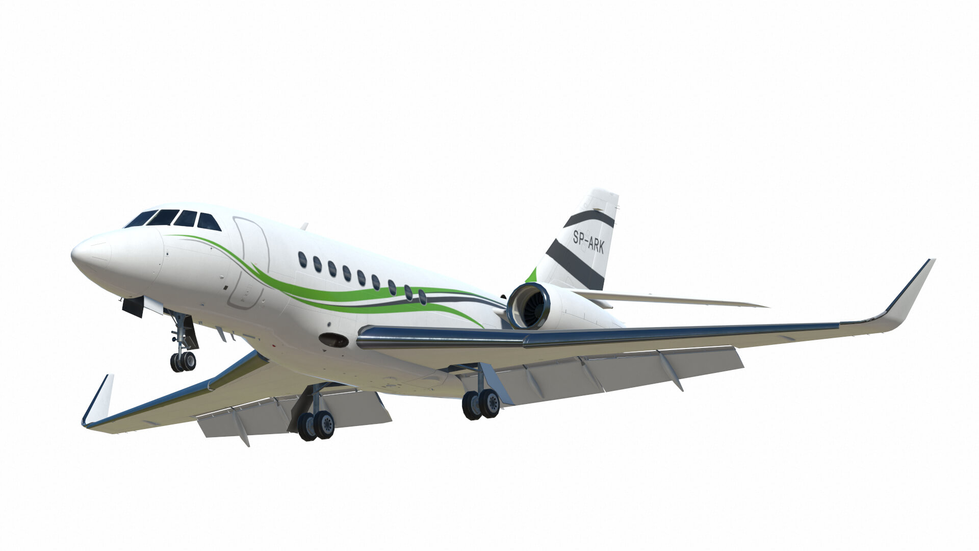 Dassault Falcon 2000S - 3D Model by Autoflex