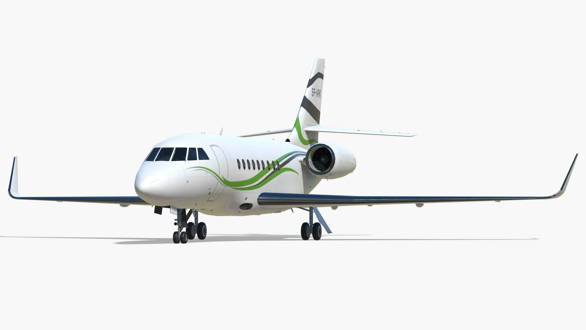 Dassault Falcon 2000S - 3D Model by Autoflex