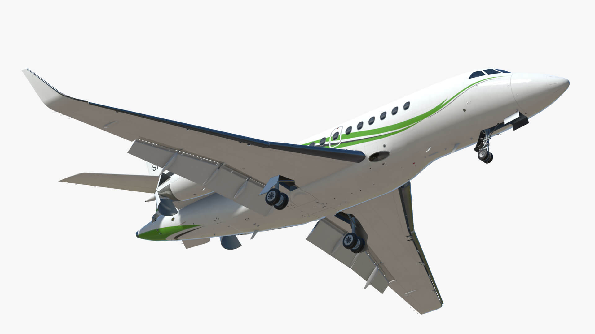 Dassault Falcon 2000S - 3D Model by Autoflex