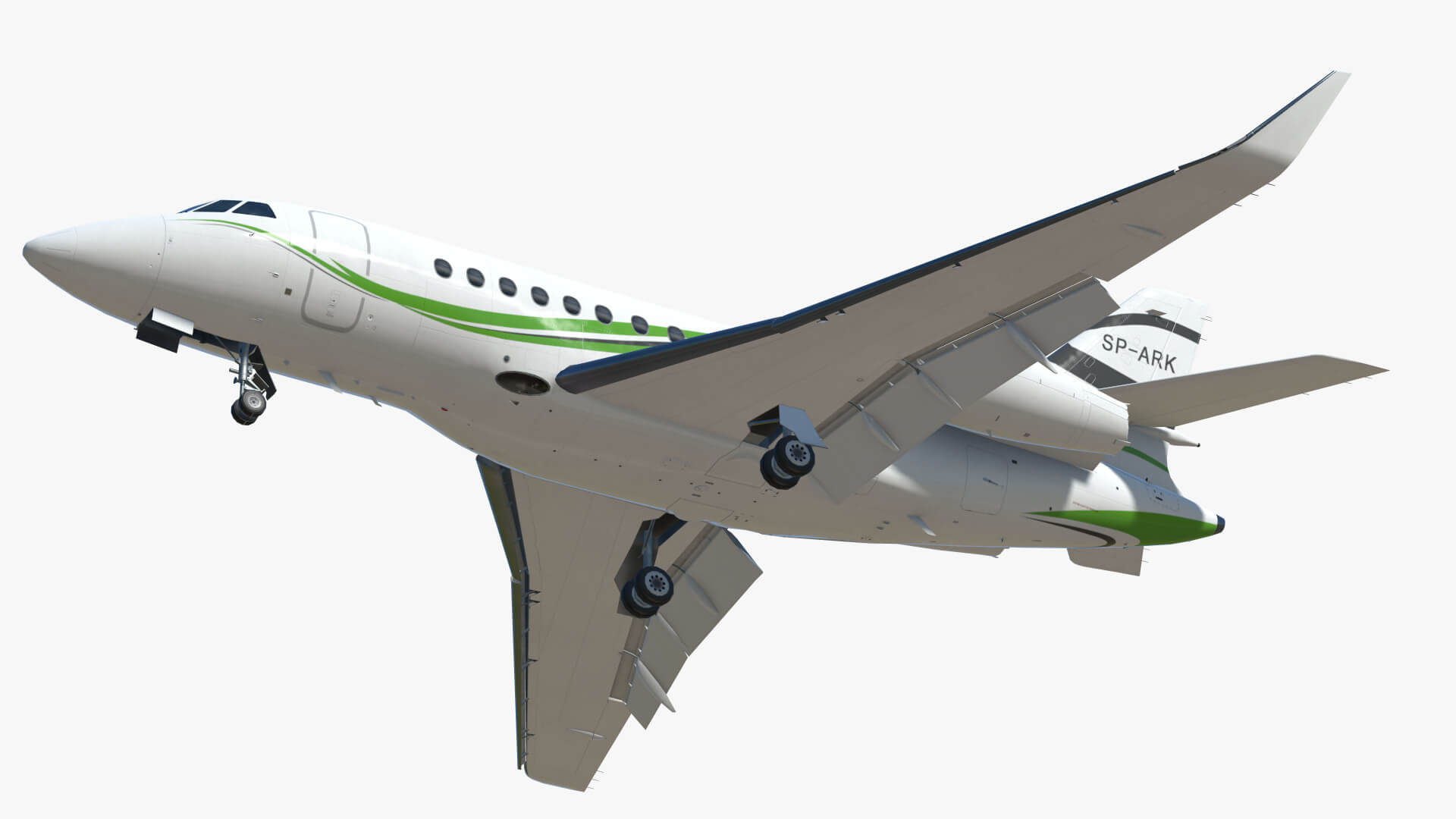 Dassault Falcon 2000S - 3D Model by Autoflex
