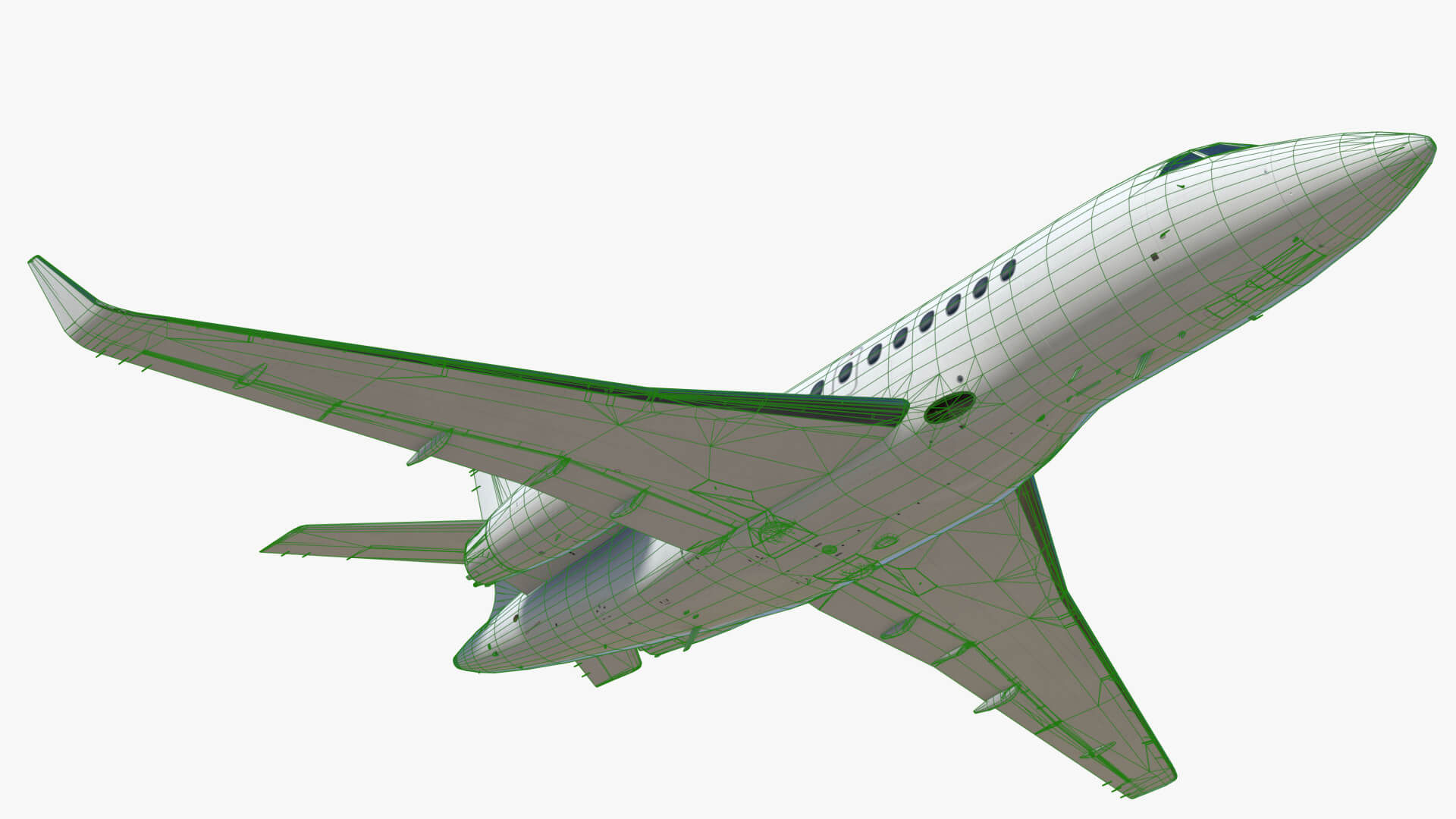 Dassault Falcon 2000S - 3D Model by Autoflex