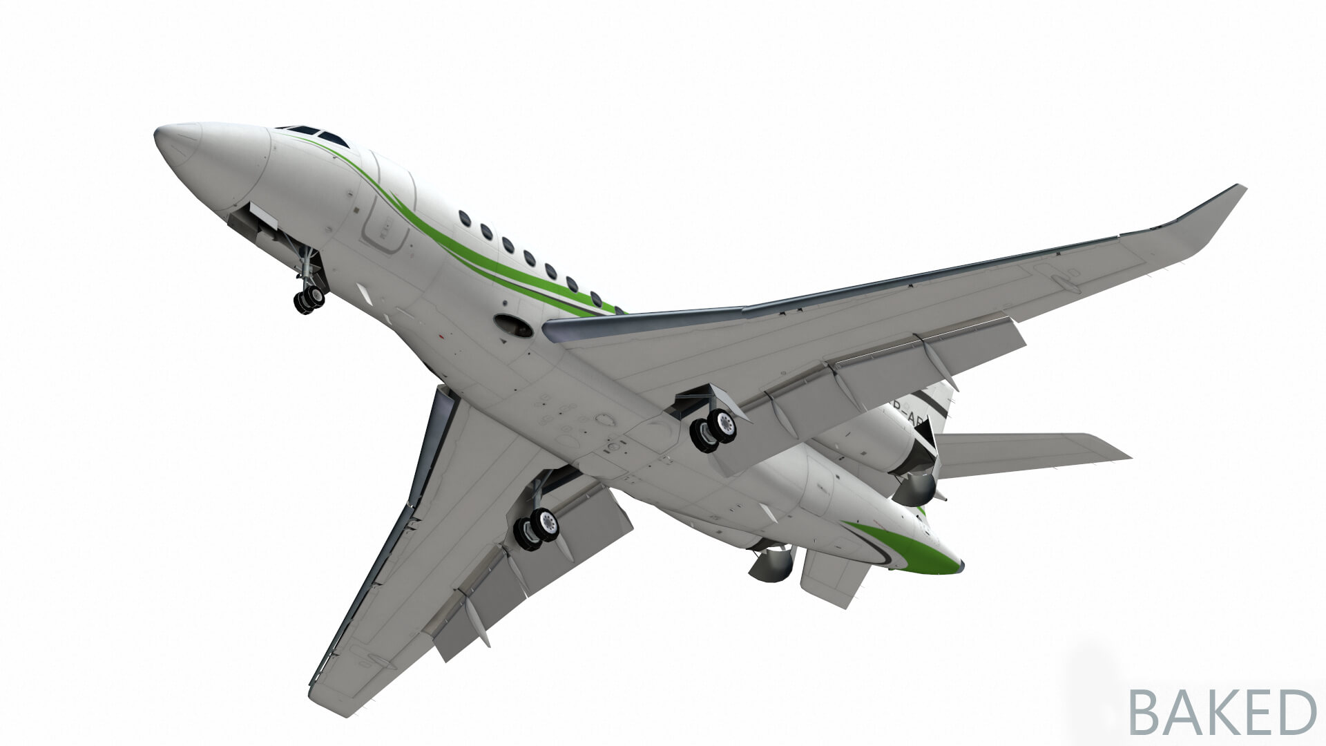 Dassault Falcon 2000S - 3D Model by Autoflex