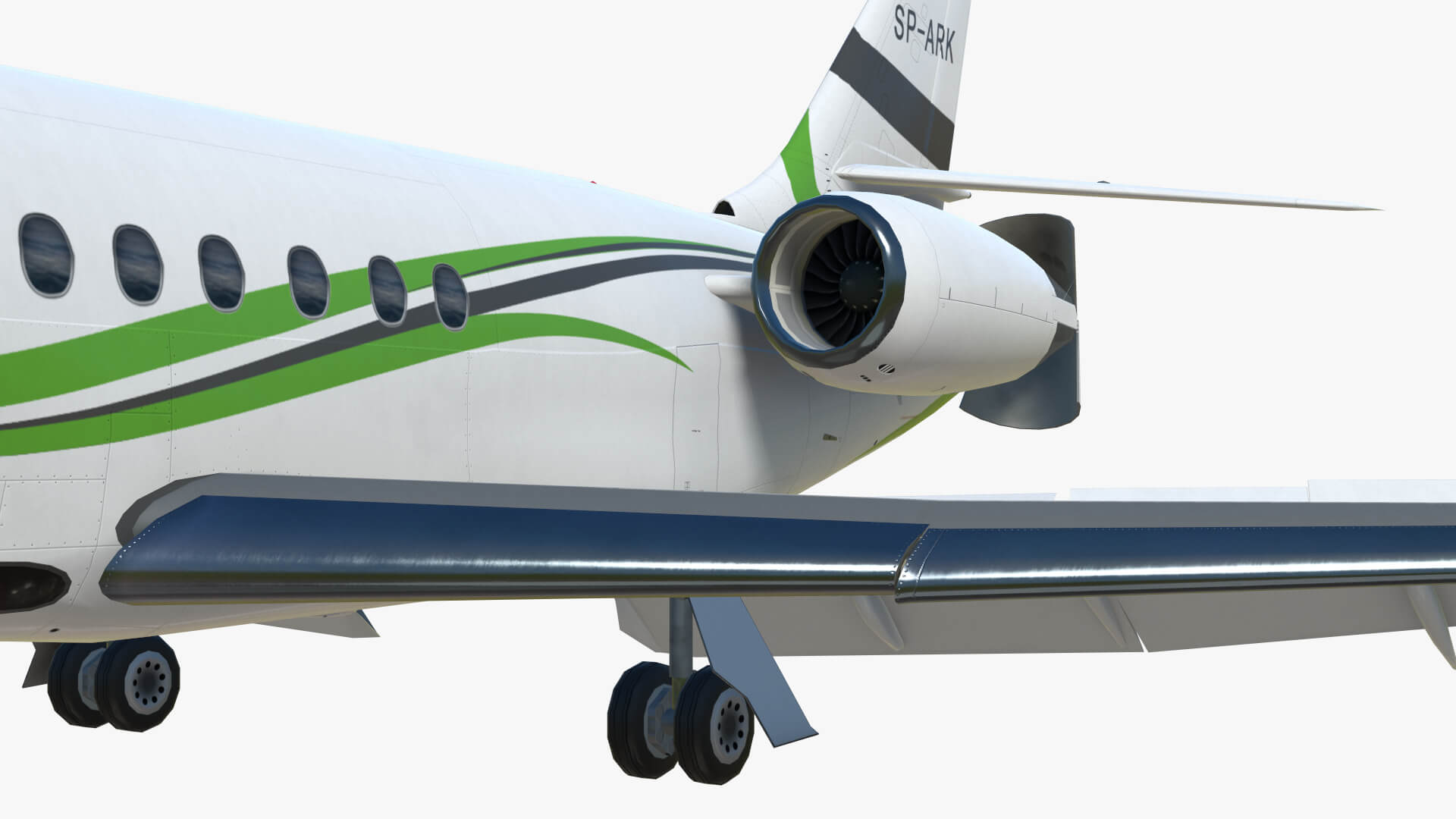 Dassault Falcon 2000S - 3D Model by Autoflex