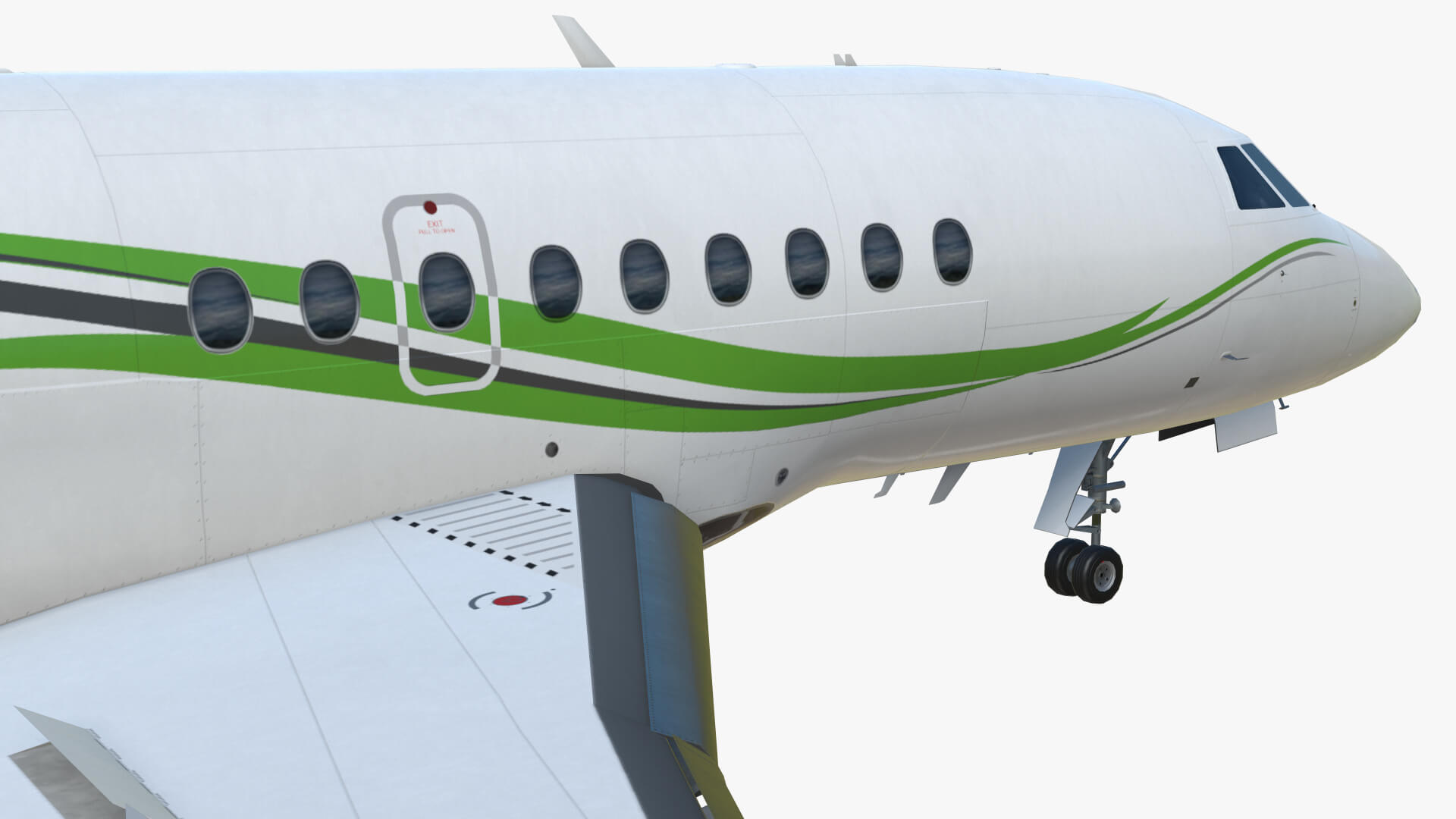 Dassault Falcon 2000S - 3D Model by Autoflex