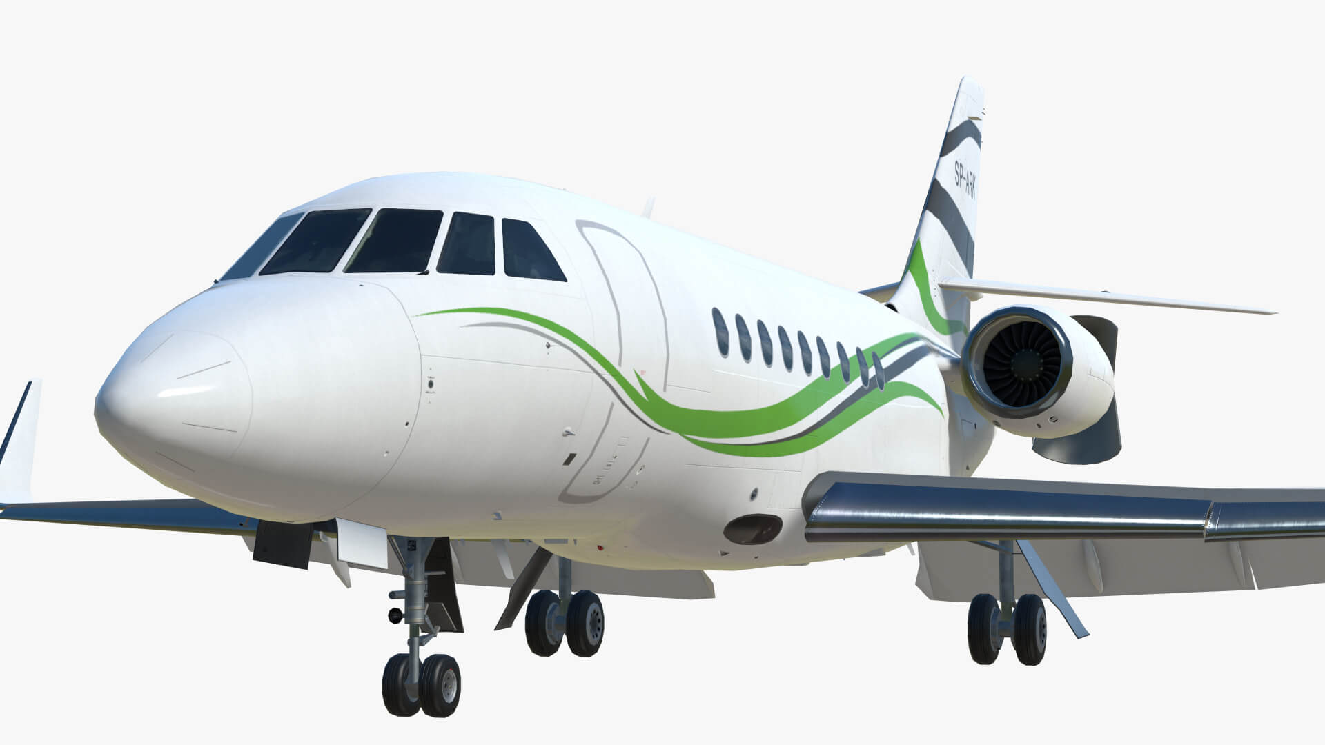 Dassault Falcon 2000S - 3D Model by Autoflex