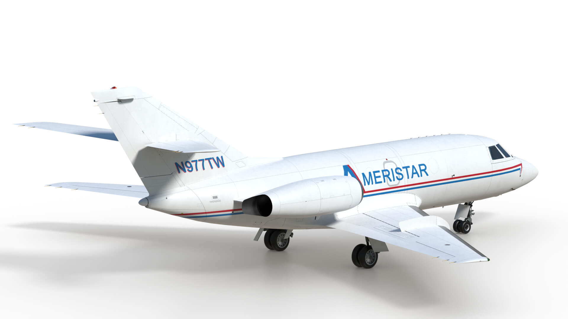 Dassault Falcon 20DC - 3D Model by Autoflex