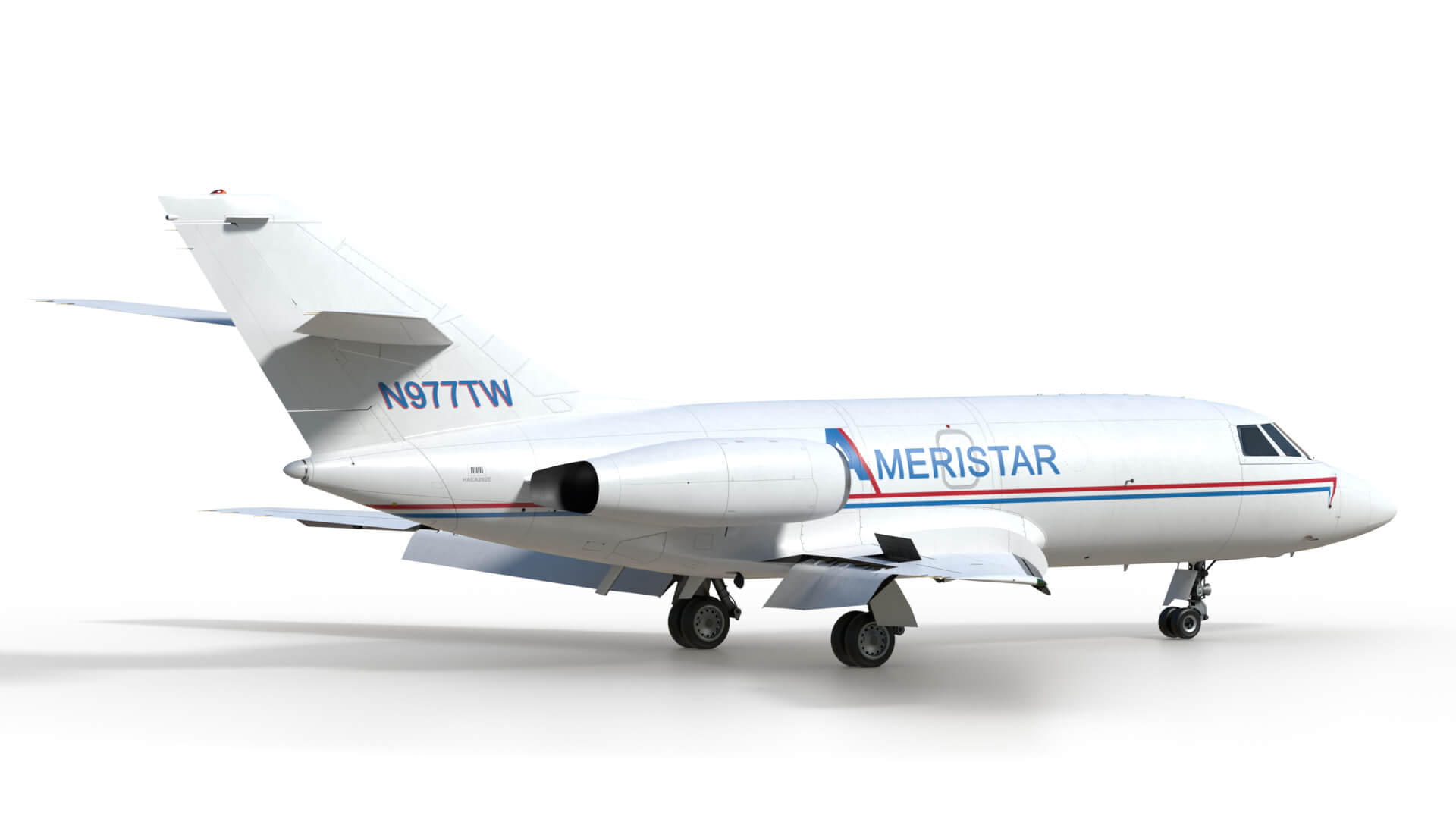 Dassault Falcon 20DC - 3D Model by Autoflex